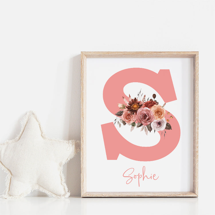 Blithe Custom Name Personalized Printable Wall Art – Snuggly Jacks ...